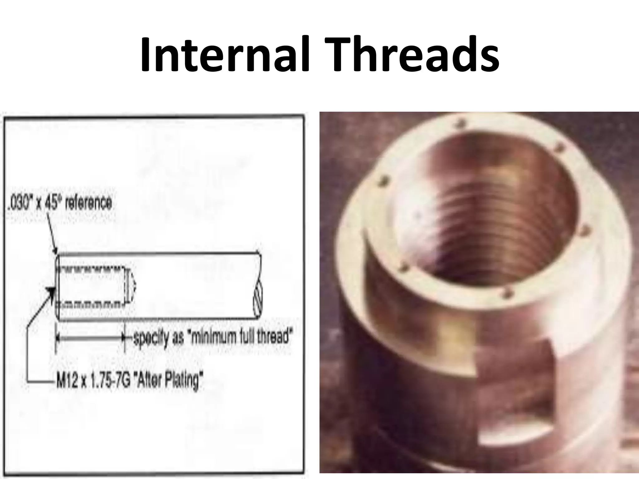 Screw thread cutting internal | PPT