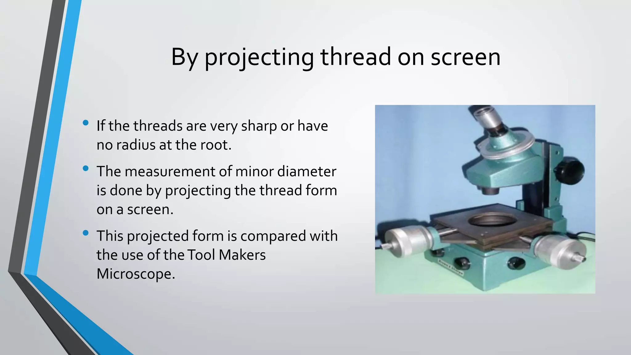 Screw thread measurement | PPTX