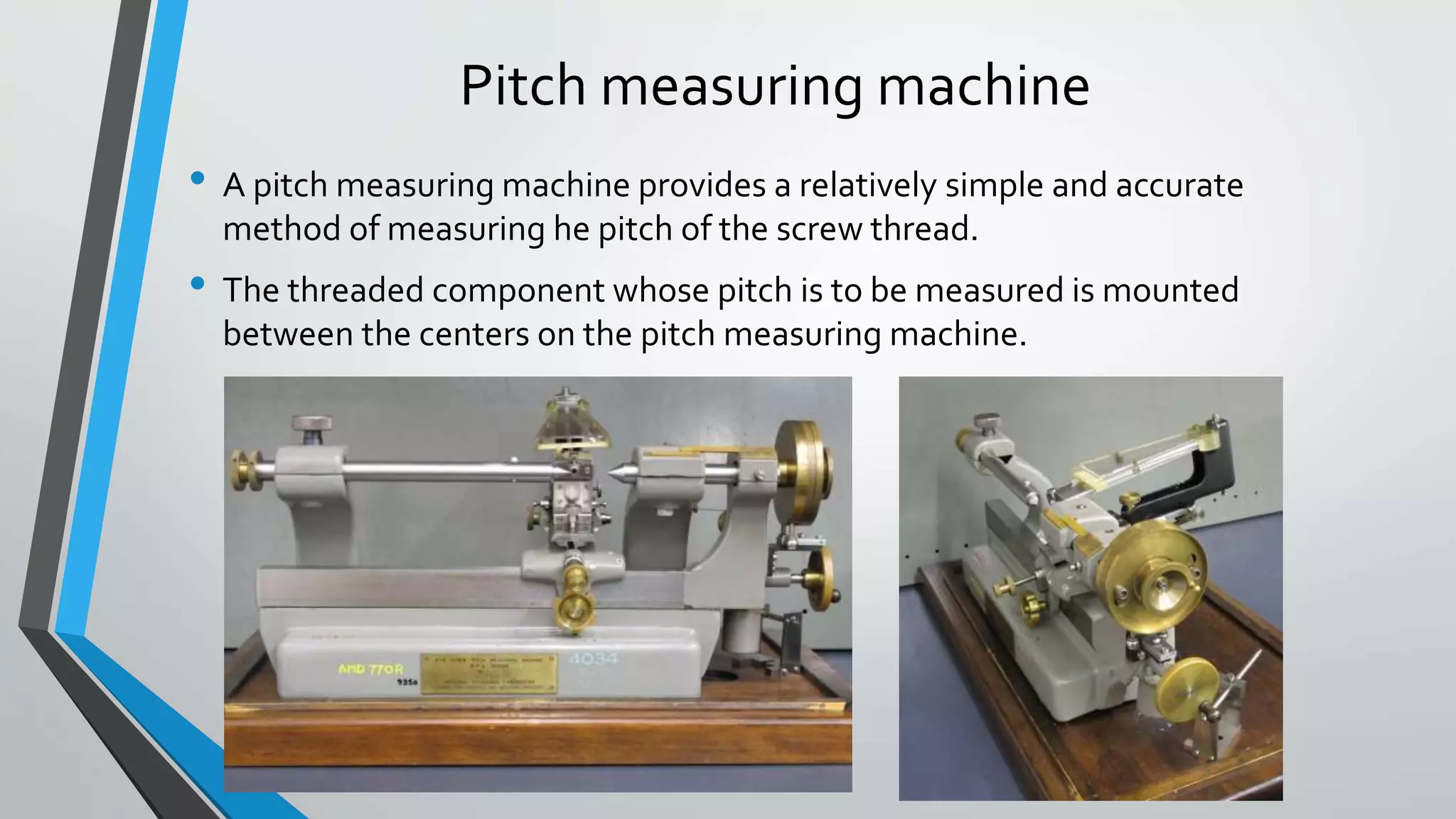 Screw thread measurement | PPTX