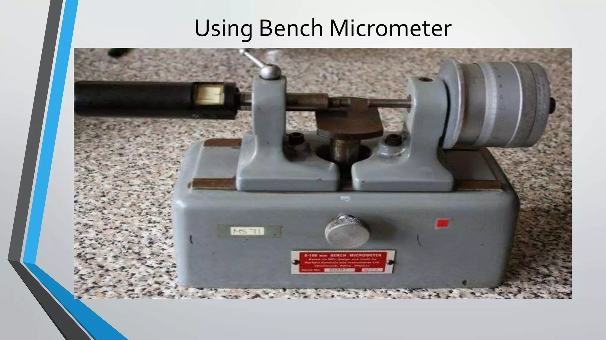Screw thread measurement | PPTX