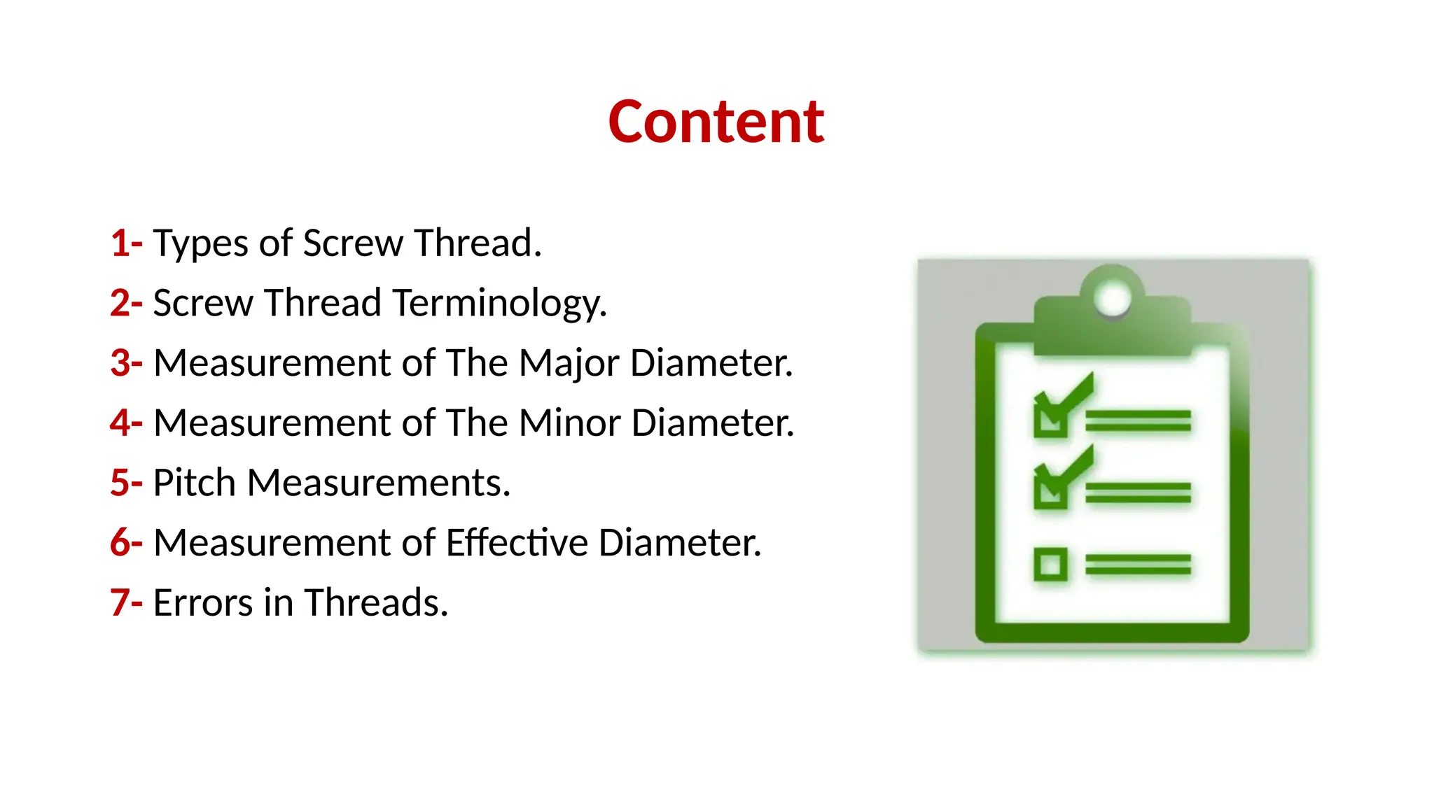 Screw Thread Measurements 2.pptx fir mechanical engineering | PPTX
