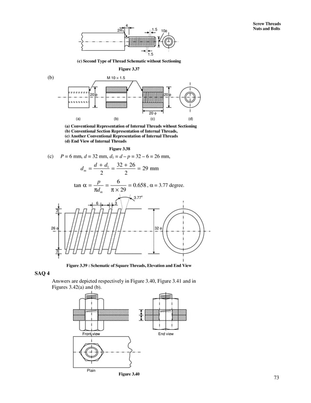 Screw Thread Terms for beginners in engineering- Gdlc(1).pdf | Needlework | Arts and Crafts