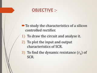 Silicon Controlled Rectifier priyanka patel.pptx