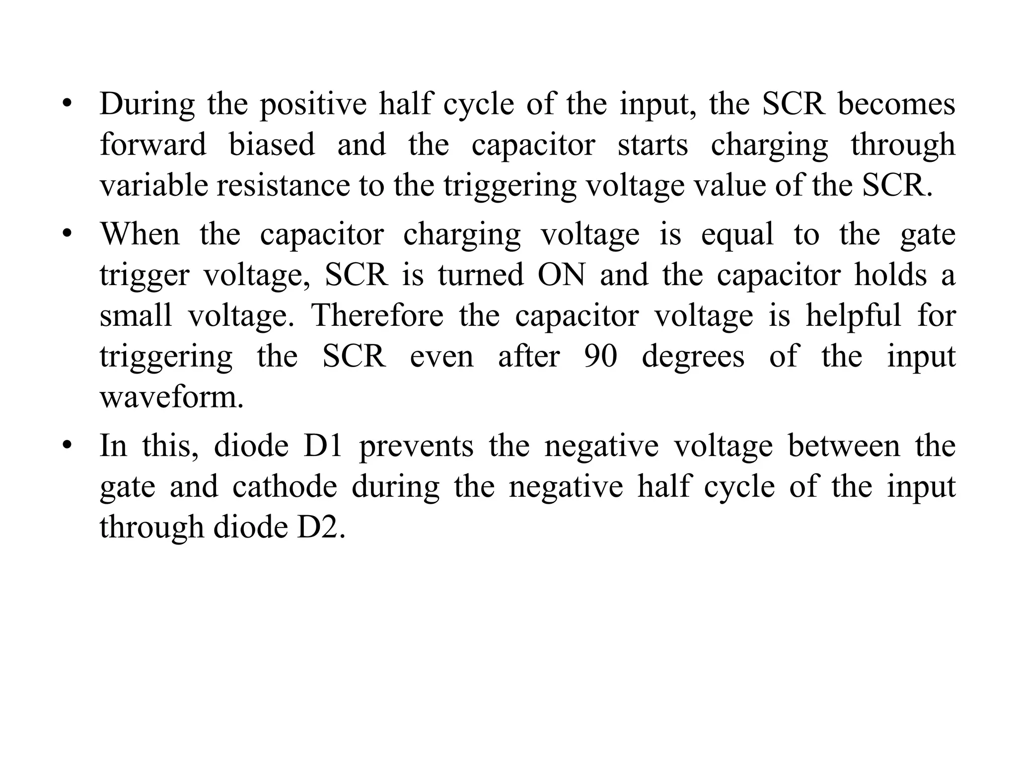 Scr firing circuits | PPTX