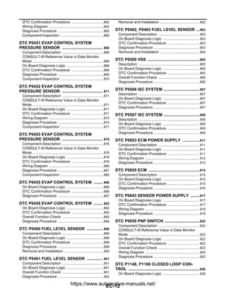 Engine Control System Diagnosis Guide | PDF