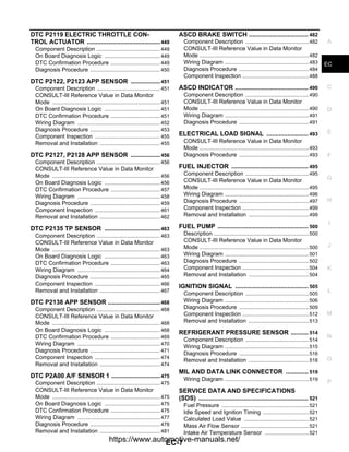 Engine Control System Diagnosis Guide | PDF
