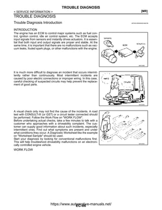 Engine Control System Diagnosis Guide | PDF