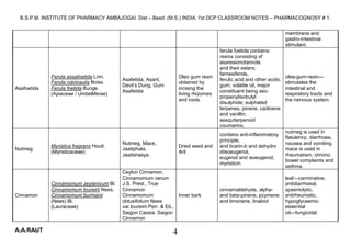 Pharmacognosy all crude drug | PPT