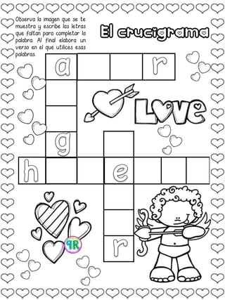 Actividades del amor y amistad | PDF