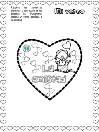 Actividades del amor y amistad | PDF