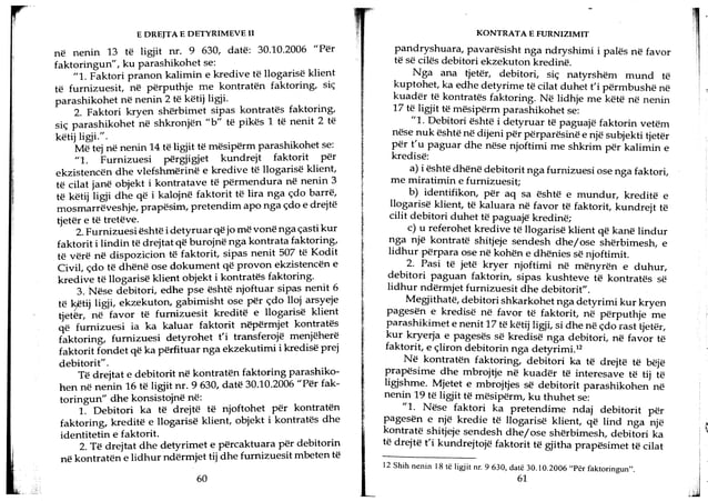 E Drejta e Detyrimeve II | PDF