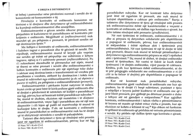 E Drejta e Detyrimeve II | PDF