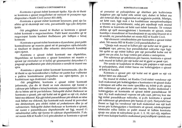E Drejta e Detyrimeve II | PDF