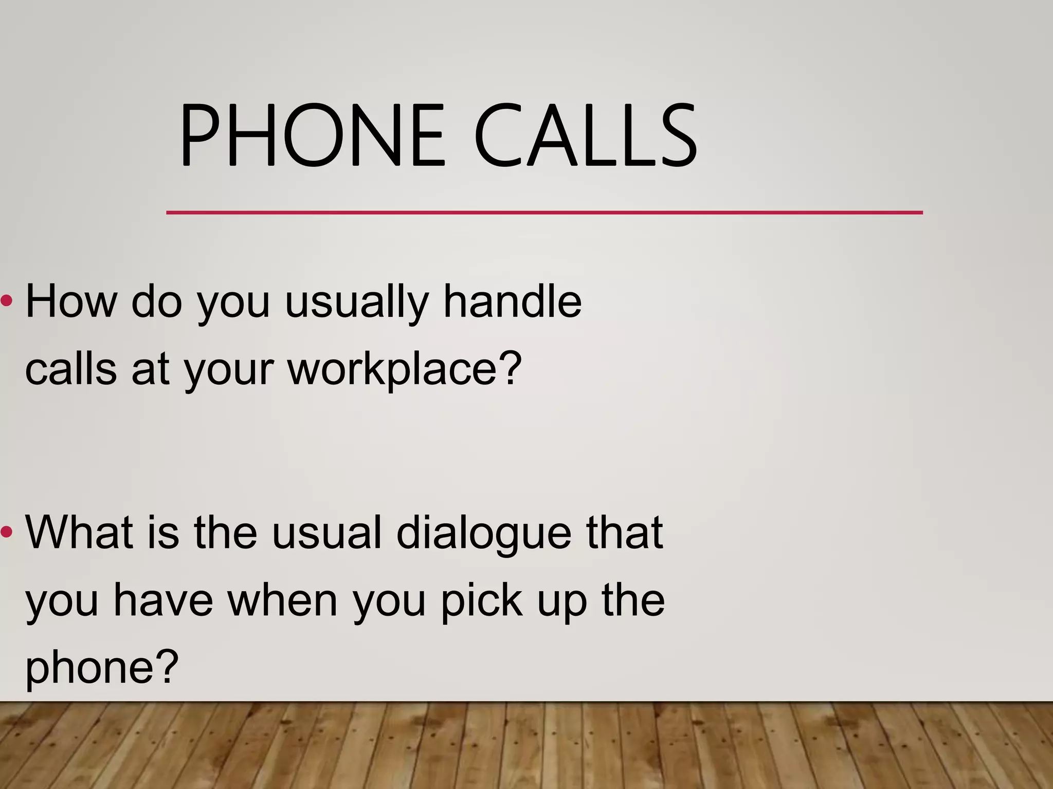 LESSON 1 TELEPHONE SKILLS AND MESSAGES -student copy.pptx