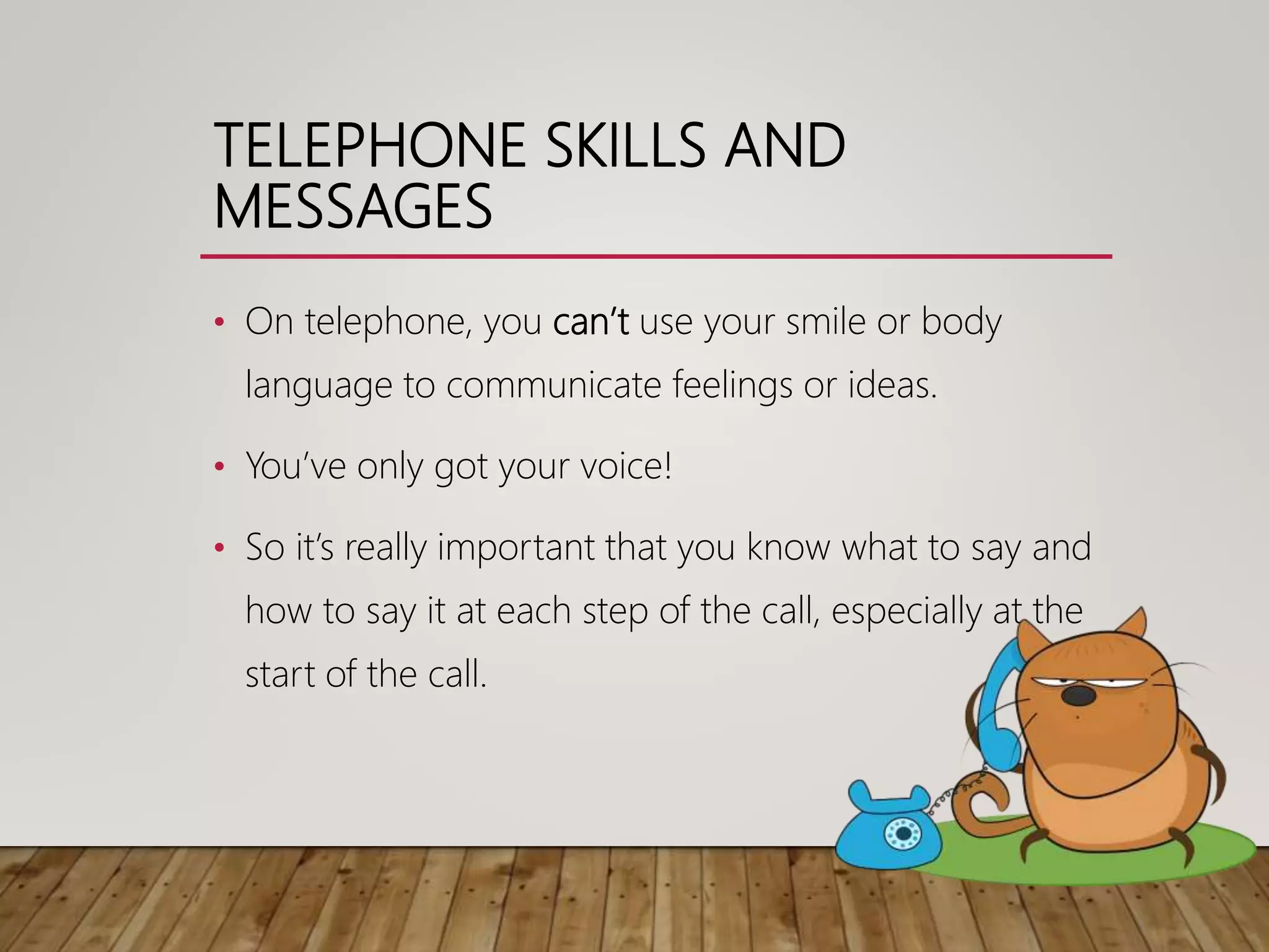 LESSON 1 TELEPHONE SKILLS AND MESSAGES -student copy.pptx