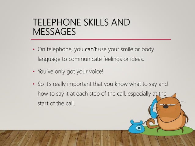 LESSON 1 TELEPHONE SKILLS AND MESSAGES -student copy.pptx