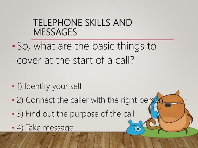 LESSON 1 TELEPHONE SKILLS AND MESSAGES -student copy.pptx