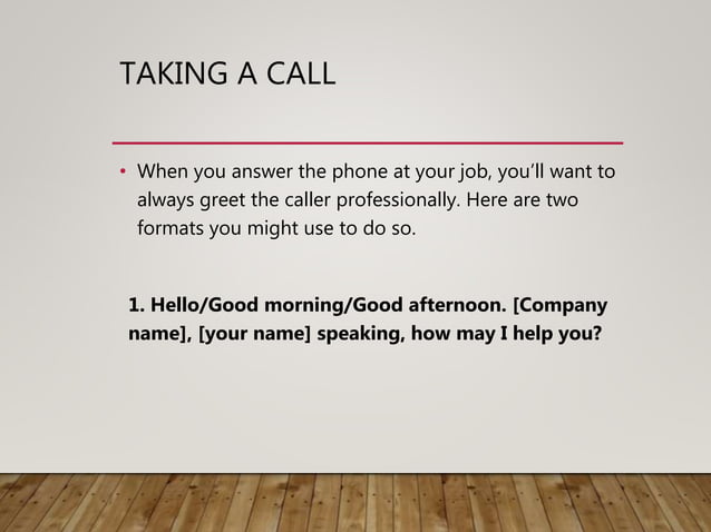 LESSON 1 TELEPHONE SKILLS AND MESSAGES -student copy.pptx