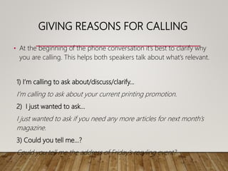 LESSON 1 TELEPHONE SKILLS AND MESSAGES -student copy.pptx