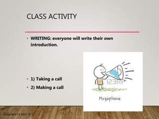 LESSON 1 TELEPHONE SKILLS AND MESSAGES -student copy.pptx