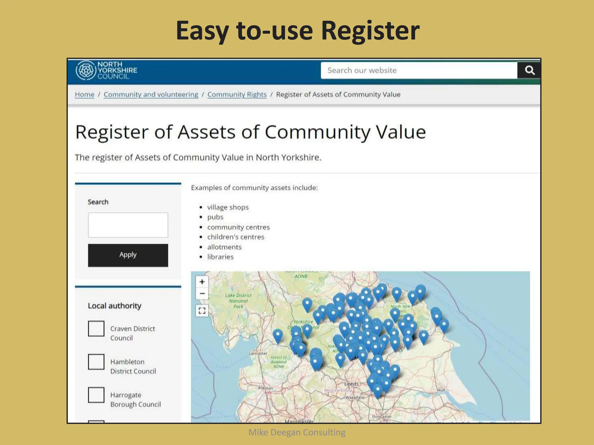 Assets of Community Value: From a Local Council Perspective | PDF