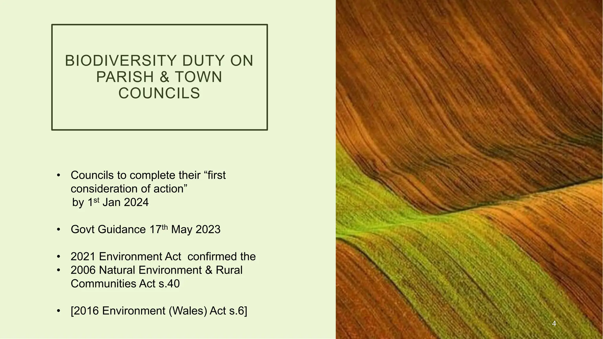 Biodiversity Duty on Town & Parish Councils | PPT