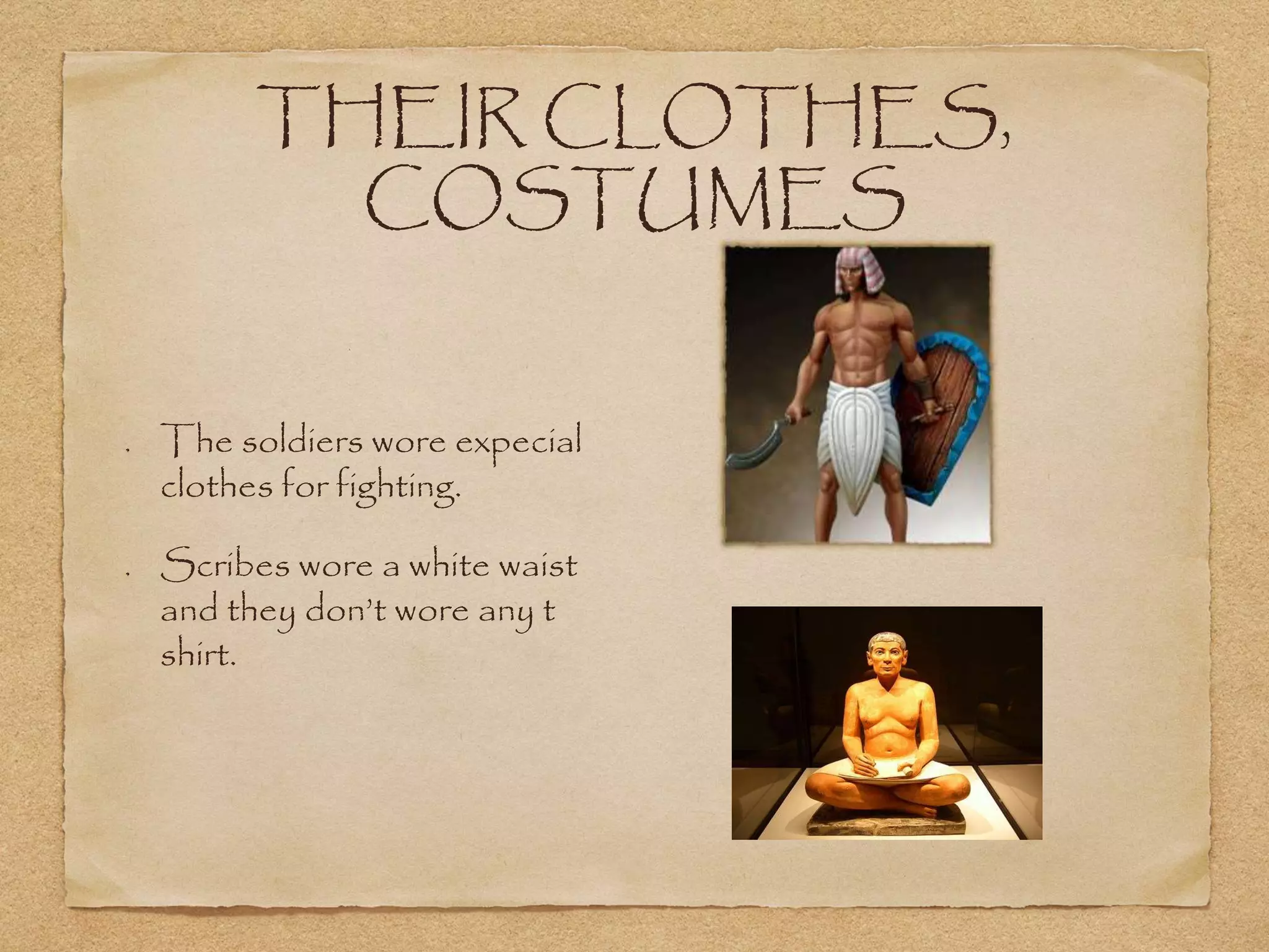 Scribes and soldiers in ancient egypt | PPTX