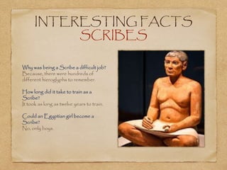 Scribes and soldiers in ancient egypt | PPTX