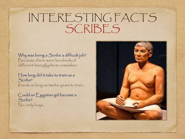 Scribes and soldiers in ancient egypt | PPTX | Women\'s Outerwear ...