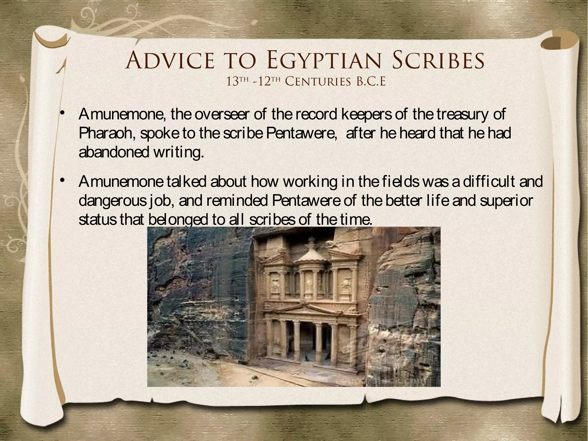 Scribes of Ancient Egypt and Mesopotamia | PPT