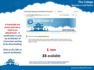 Scriborder transcripts Requests Made Simple | PPTX