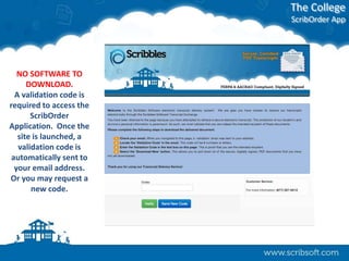 Scriborder transcripts Requests Made Simple | PPTX
