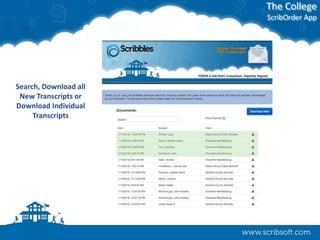 Scriborder transcripts Requests Made Simple | PPTX