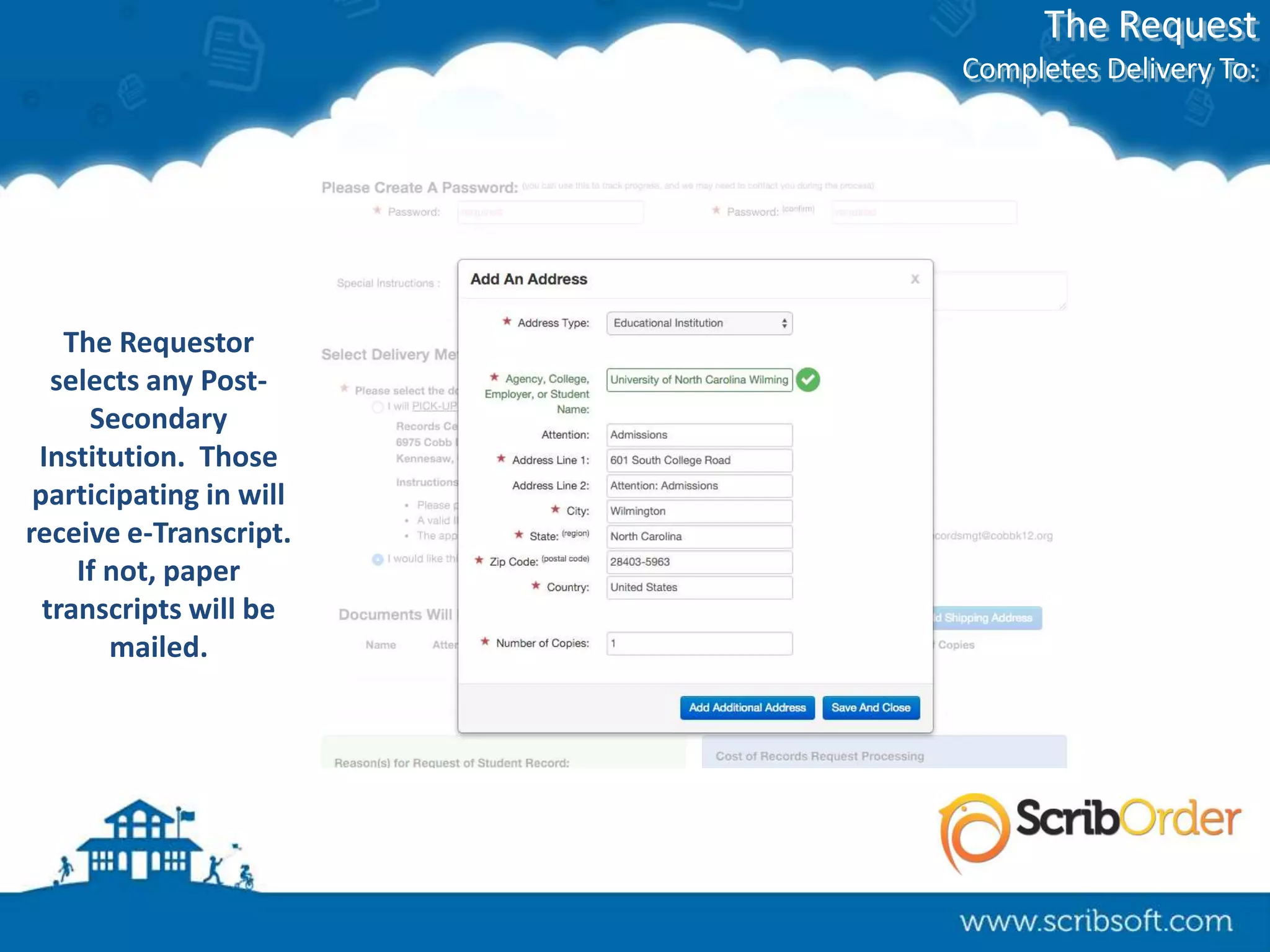 ScribOrder e-Transcripts | PPTX