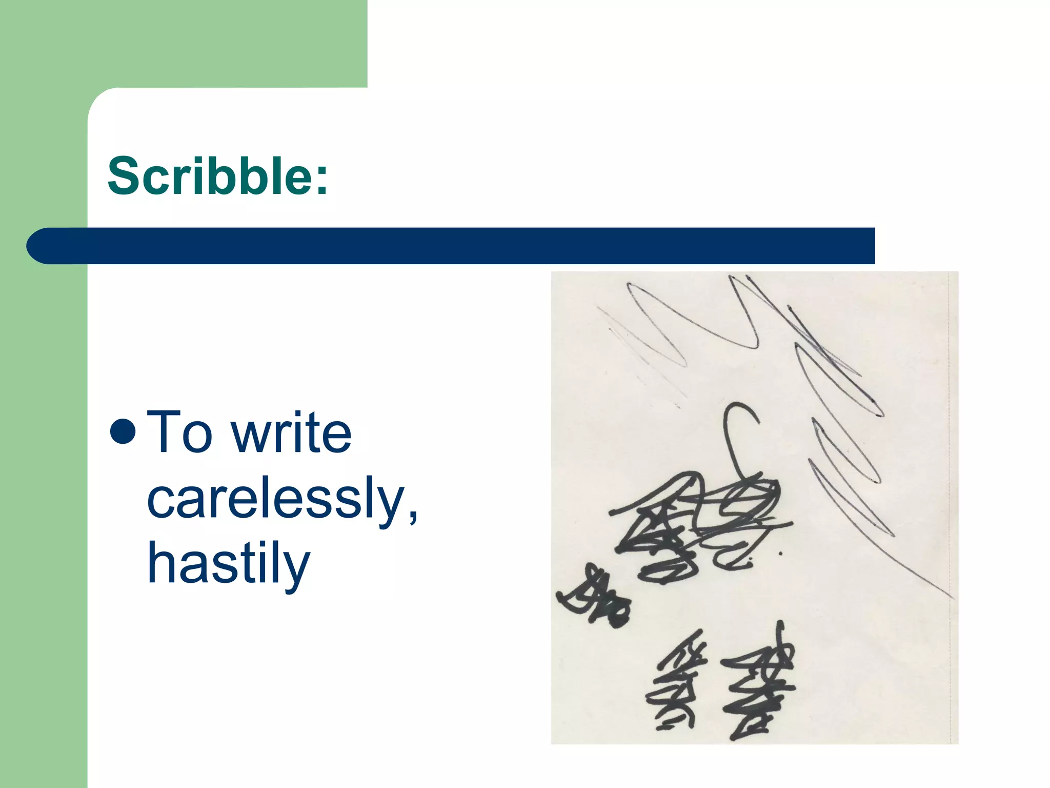 Scrib,scrip powerpoint mnemonics | PPT