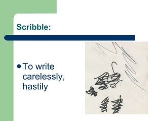 Scrib,scrip powerpoint mnemonics | PPT