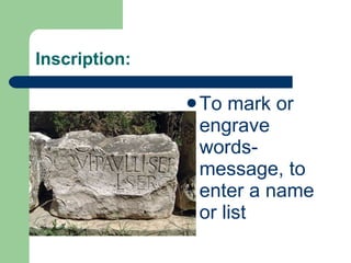 Scrib,scrip powerpoint mnemonics | PPT