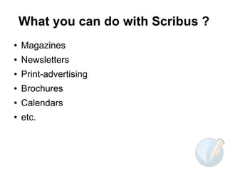 Scribus Beginner's Guide for Publication Design | PDF