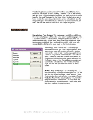 Scribus tutorial | PDF