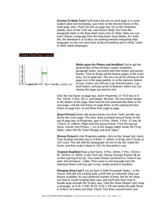 Scribus tutorial | PDF