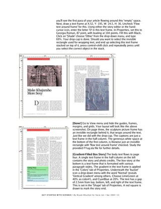 Scribus tutorial | PDF