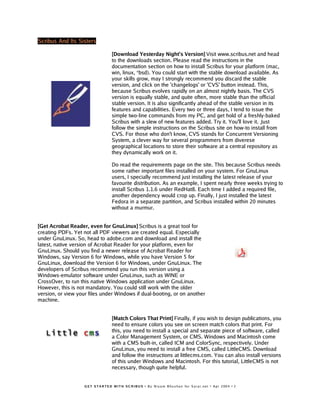 Scribus tutorial | PDF