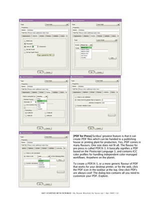 Scribus tutorial | PDF