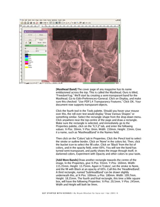 Scribus tutorial | PDF