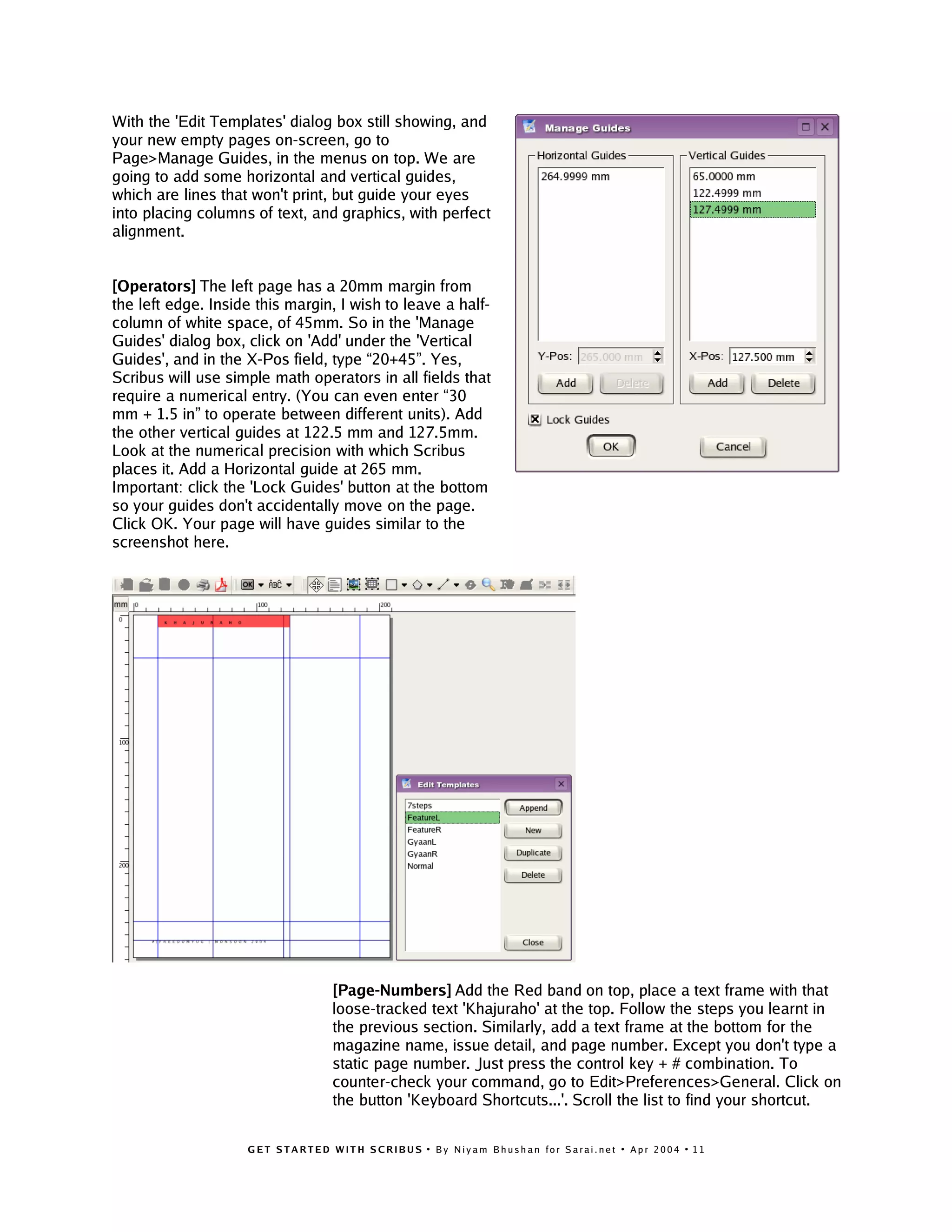 Get Started With Scribus | PDF