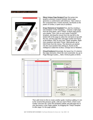 Get Started With Scribus | PDF