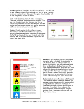 Get Started With Scribus | PDF