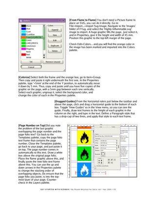 Get Started With Scribus | PDF