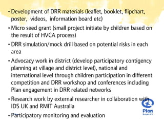 indonesia - child centred disaster risk reduction | PPT