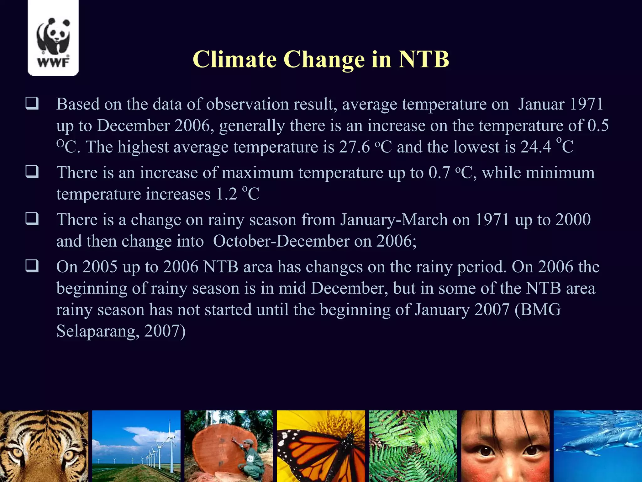 Indonesia - small island risks - WWF | PPT